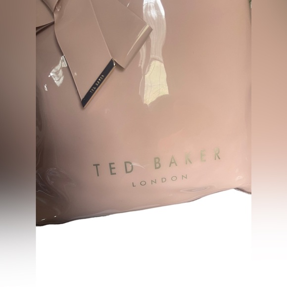 Ted Baker London | Bags | Ted Baker Light Pink Icon Large Knot Bow Tote ...